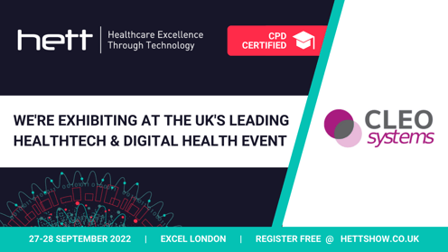 Enhancing EPS's for a stronger digital health future with Cleo Systems